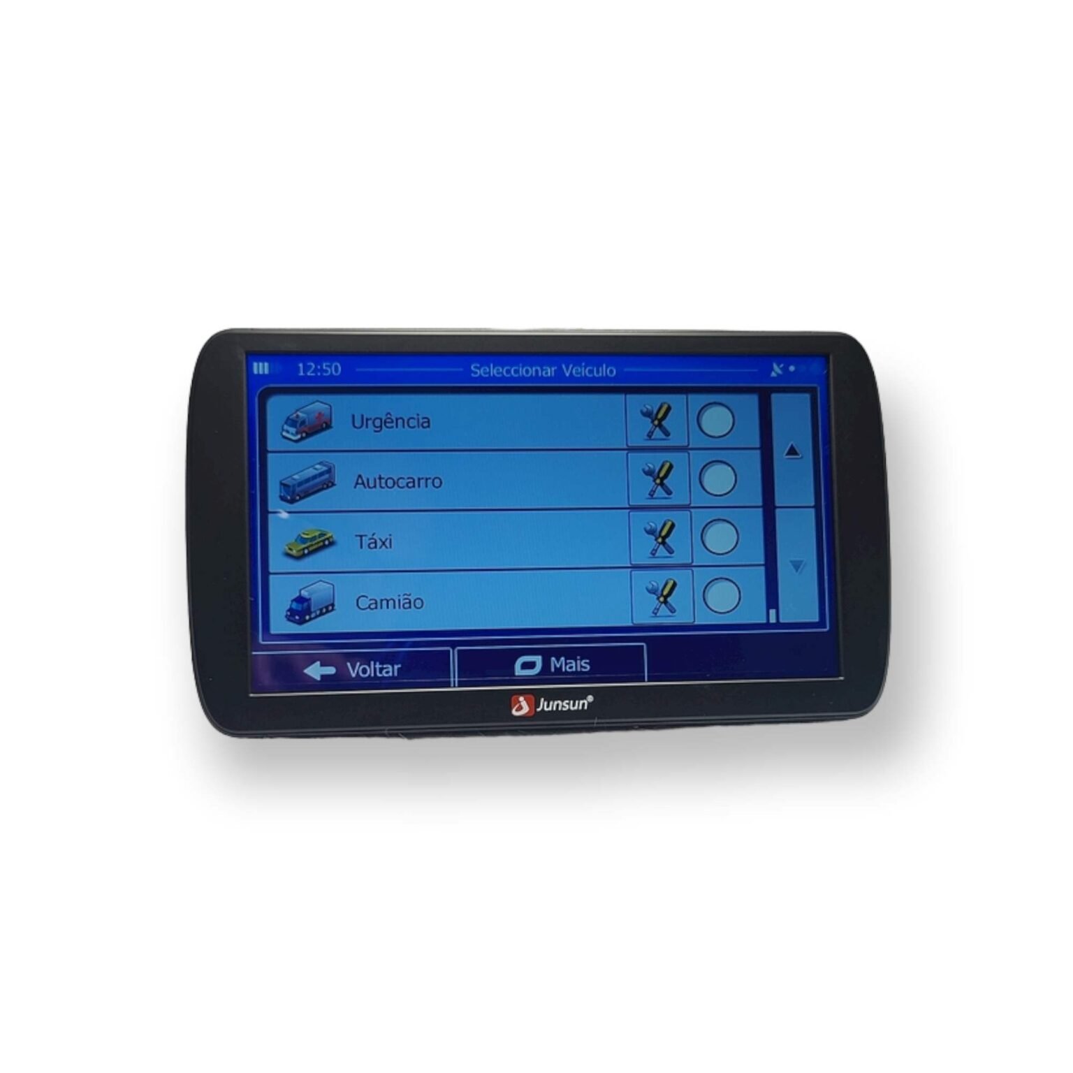 GPS de 7 Polegadas para Ligeiros e Pesados - PLAYTEK