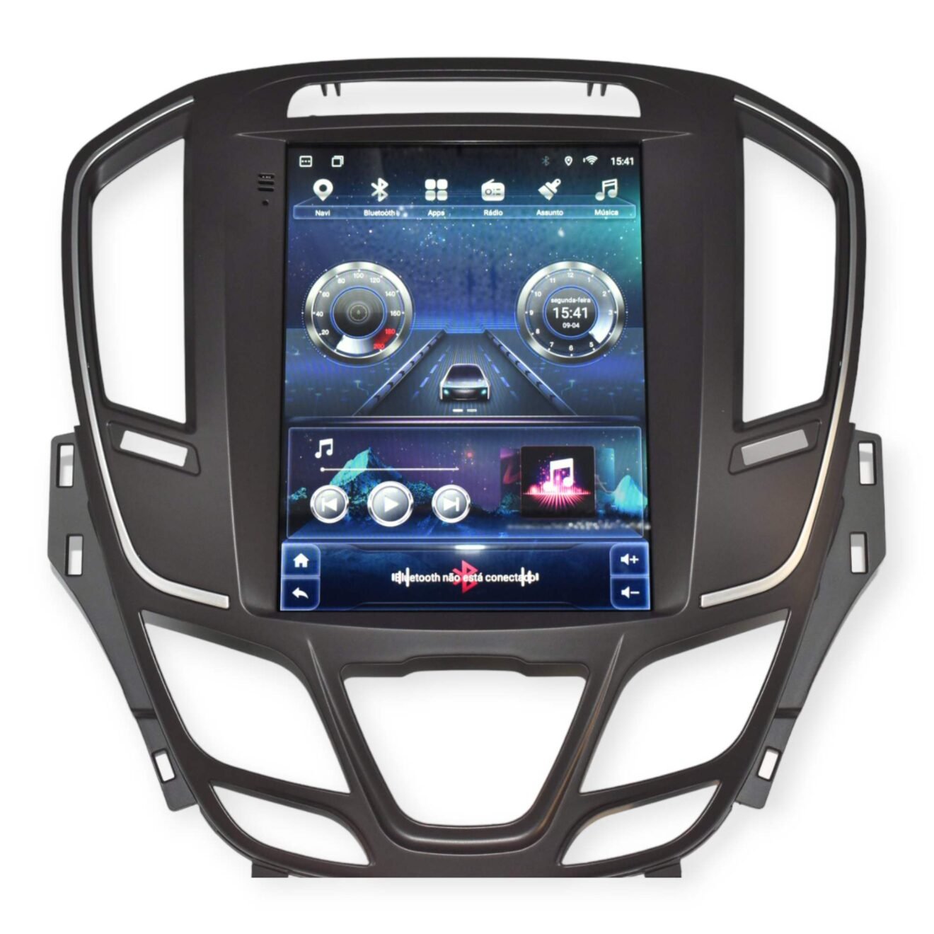 Opel Insignia rádio Android Carplay com Ecrã Estilo Tesla - PLAYTEK