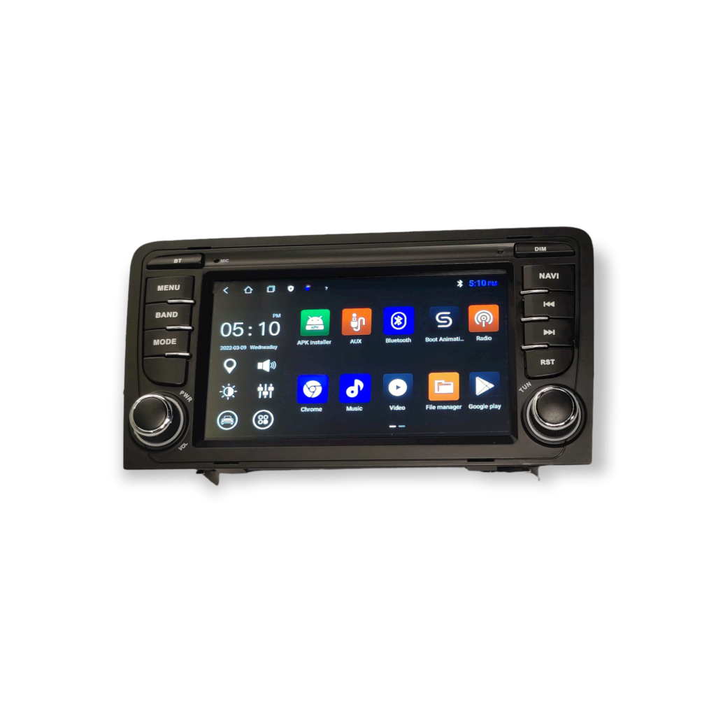 Audi A3 8P S3 Auto Rádio Android - Carplay GPS Bluetooth - PLAYTEK